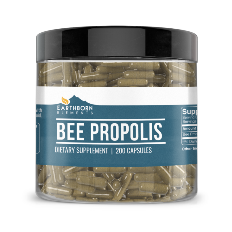 Bee Propolis Capsules - Earthborn Elements