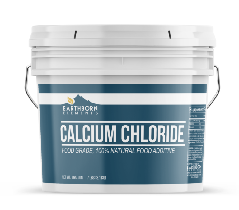 Calcium Chloride 1 Gallon - Earthborn Elements