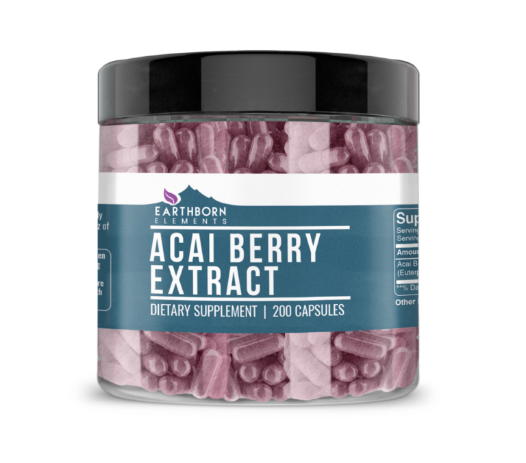 Acai Berry Capsules - Earthborn Elements
